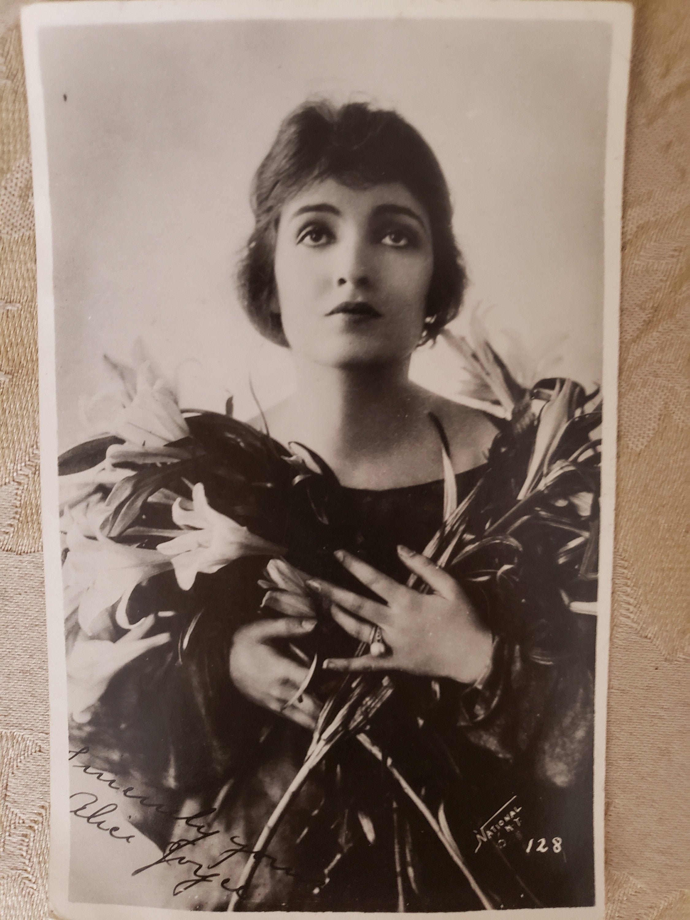 1910s Silent Film Postcard Alice Joyce | Etsy
