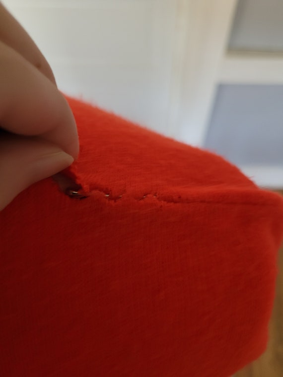 1950s/60s Joyce Lane Bright Red Cropped Sweater - Gem