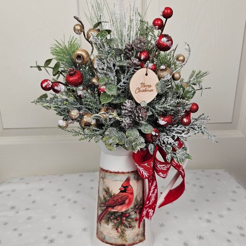 Cardinal Table Decor - Etsy