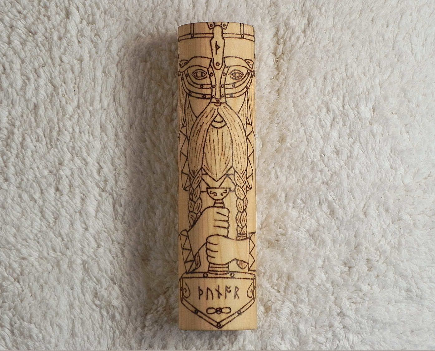 Thunor / Thórr Mini God Post idol - Etsy