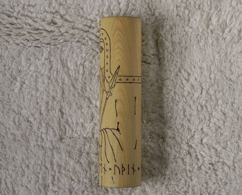 Wōden / Óðinn Mini God Post Ídolo - Etsy España