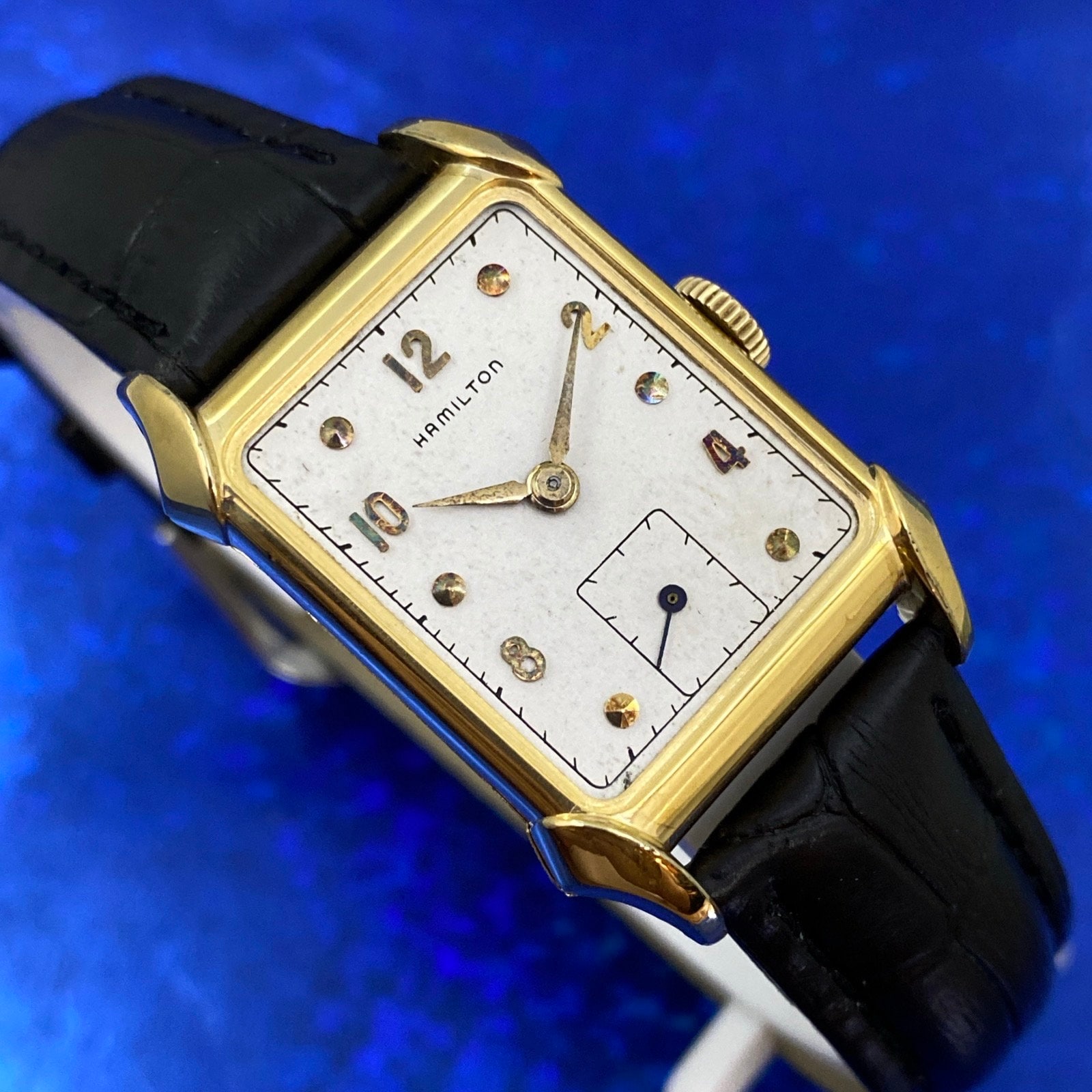 Exquisite 1948 Man’s HAMILTON MILTON off White Dial Fully Serviced ...