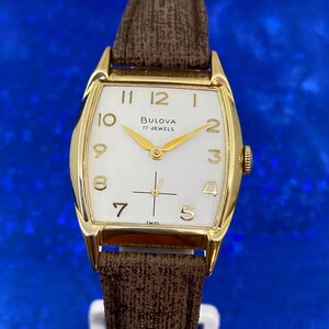 Vintage 1959 Man’s BULOVA L9 RUXTON Stunning Silver Dial Fully Serviced ...