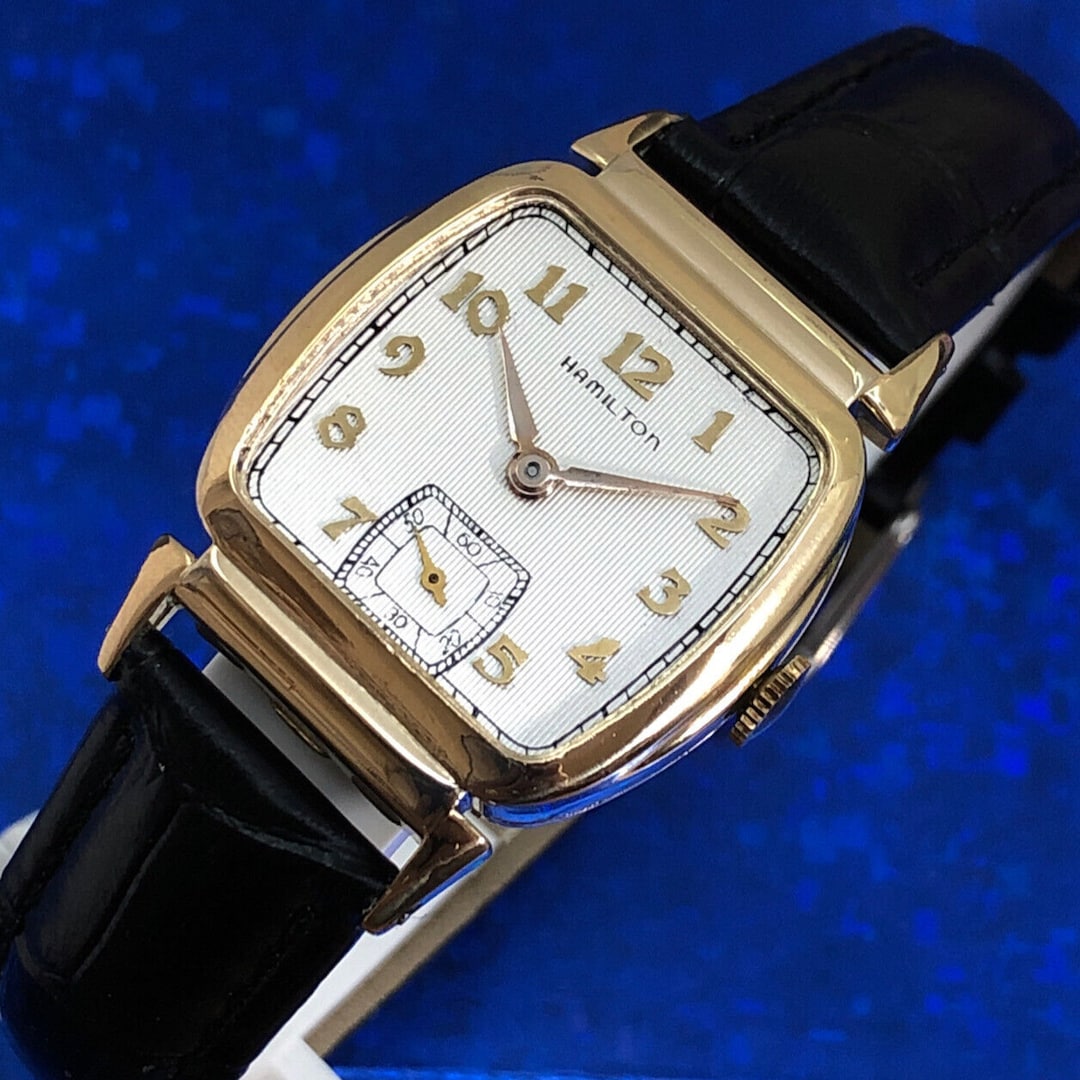 Exquisite Vintage 1937 Mans HAMILTON REAGAN Stunning Dial - Etsy UK