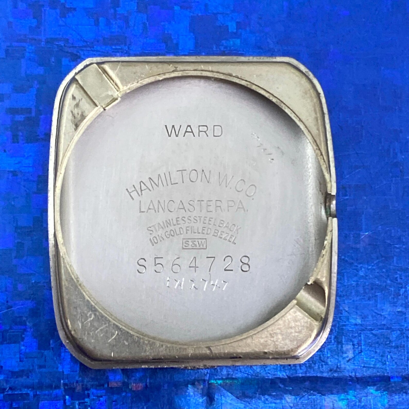 Vintage 1957 Man’s HAMILTON WARD Stunning Silver Dial Fully Serviced ...