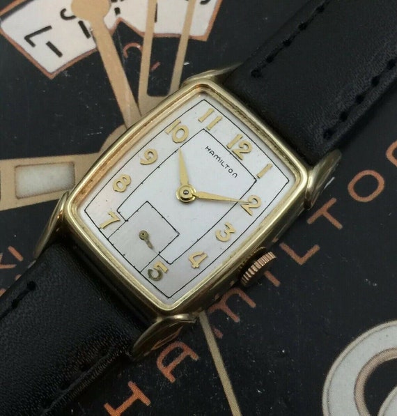 vintage hamilton hand wind - Gem