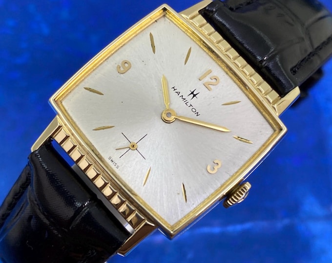 1936 Vintage HAMILTON CARLISLE, 42mm Long Case, Serviced & Warranty - Etsy