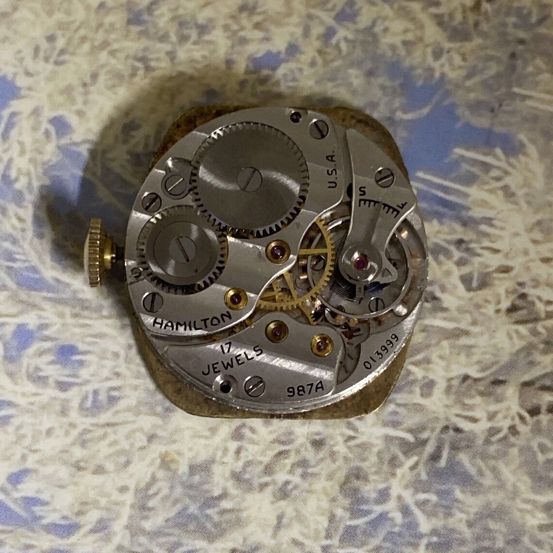 Vintage 1937 Man's Hamilton SCOTT Stunning Dial Hand Wind - Etsy