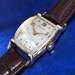 Exquisite Vintage 1949 Mans HAMILTON GROVER off White Dial Serviced ...