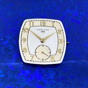 Vintage 1949 Mans HAMILTON BELDON Stunning Two Tone Dial Serviced ...