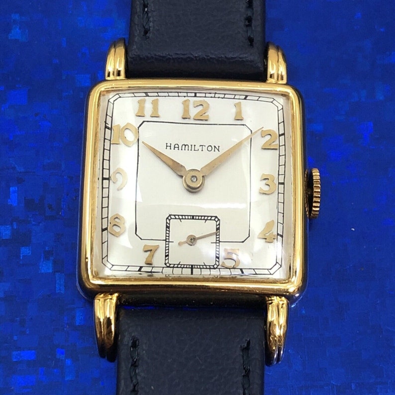 Exquisite Vintage 1950 Man’s HAMILTON DEWITT FULLY Serviced / 1 Year ...