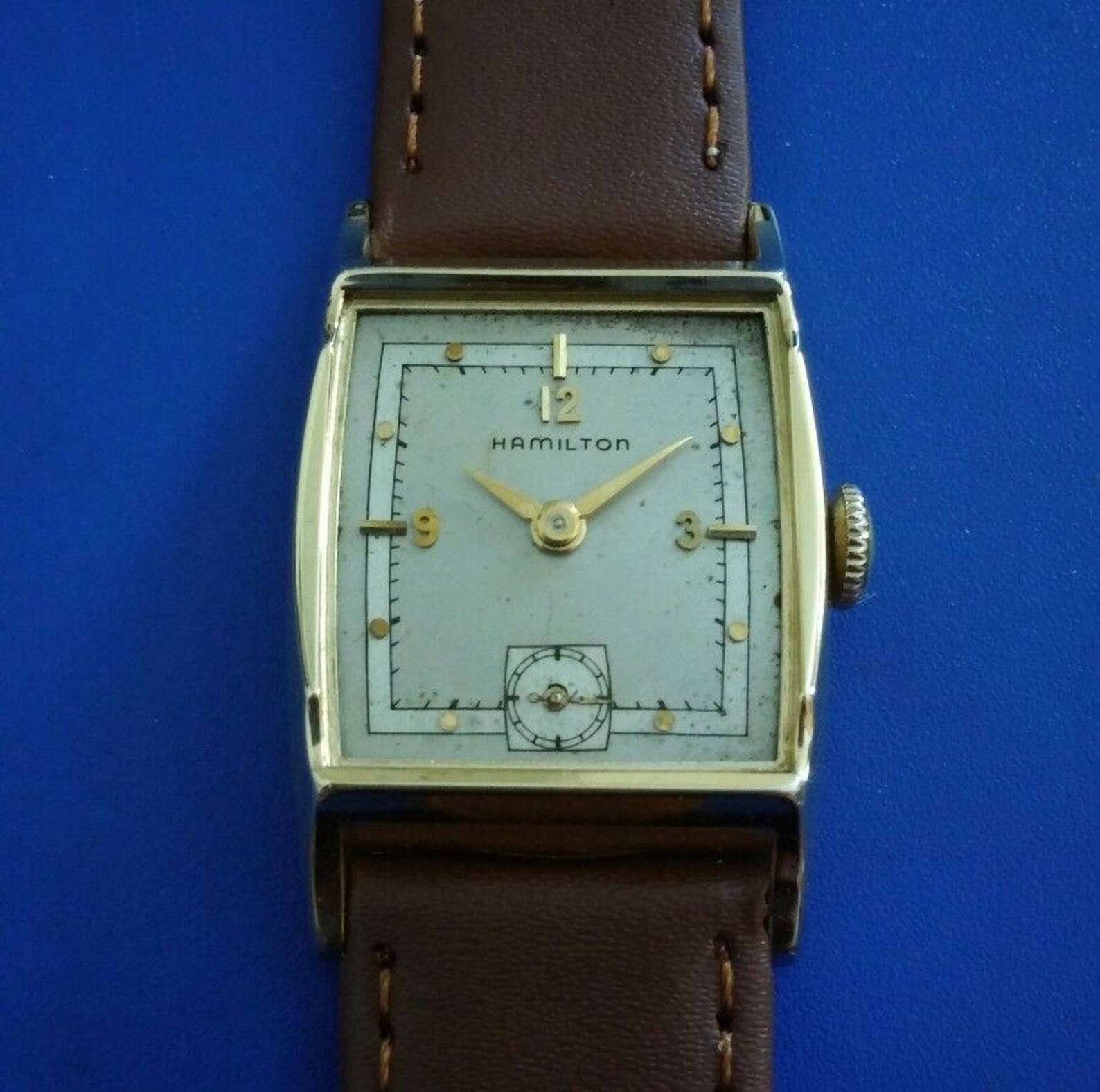 Vintage 1949 Mans HAMILTON KIRBY Hand Winding Original - Etsy