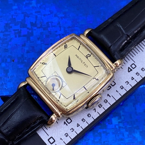 Vintage 1949 Man’s HAMILTON NORMAN Stunning Champagne… - Gem