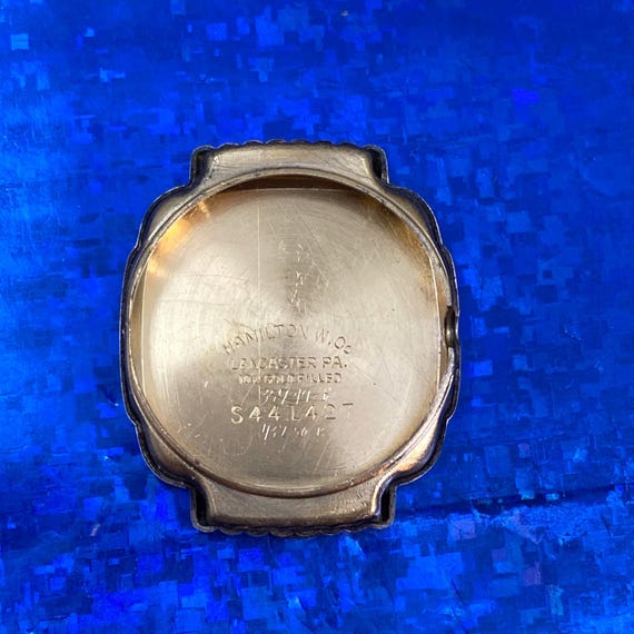Vintage 1937 Man’s HAMILTON ROLAND Stunning Tiffany D… - Gem