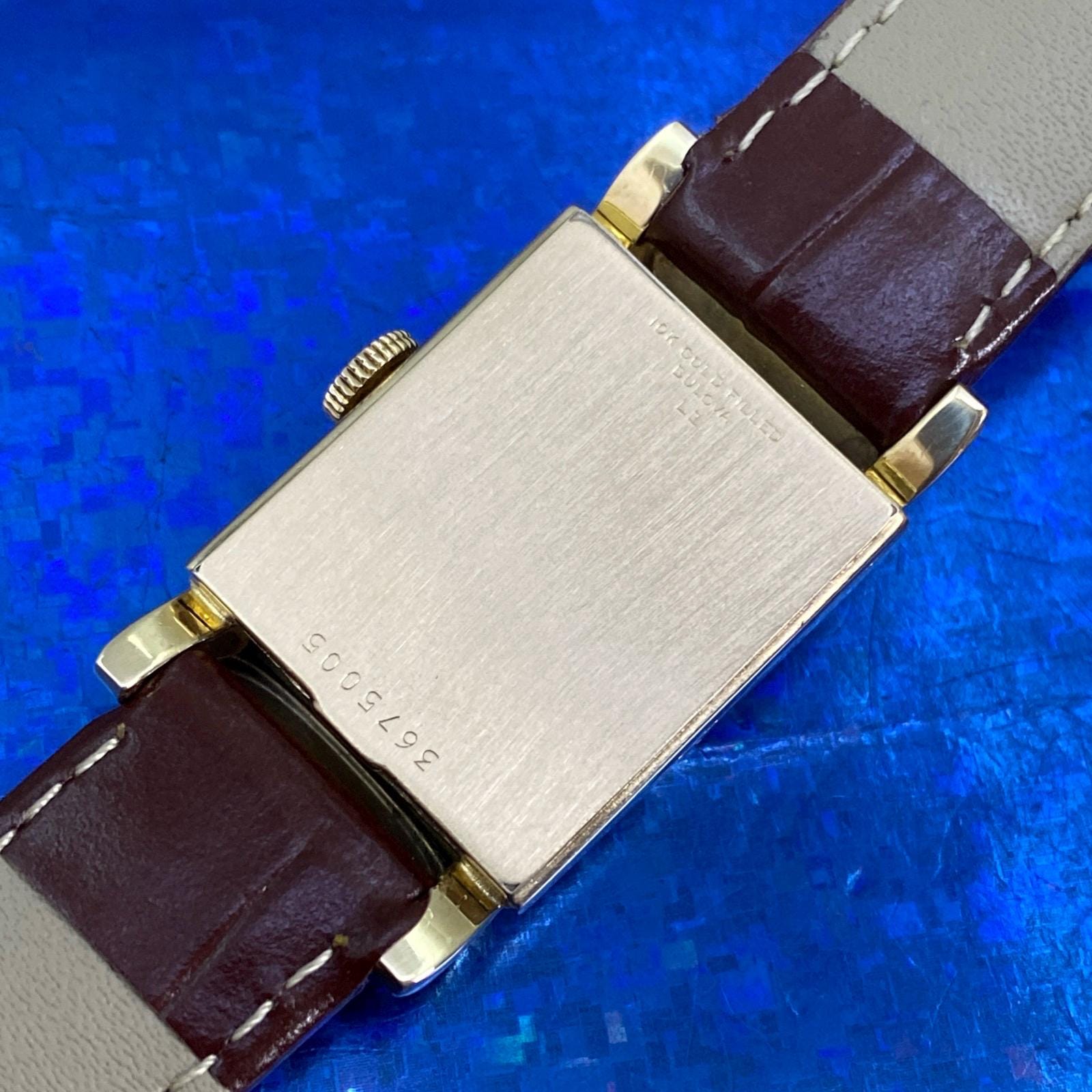 Vintage 1951 Man’s BULOVA Fancy Case Hooded Lugs Dial Fully Serviced ...