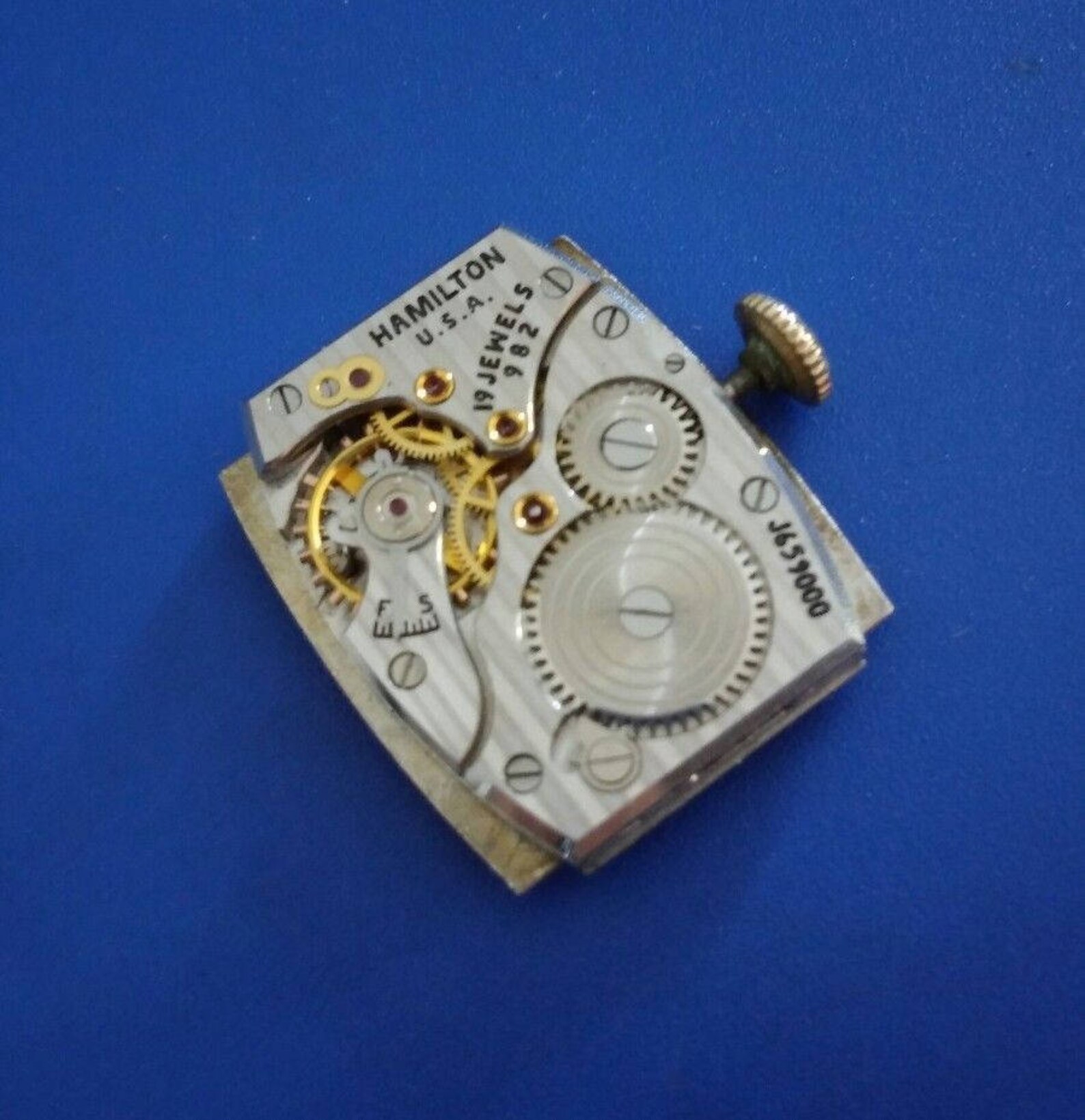 Vintage 1949 Mans HAMILTON KIRBY Hand Winding Original - Etsy