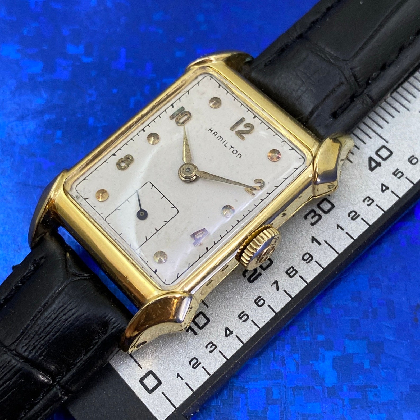 Exquisite 1948 Man’s HAMILTON MILTON off White Dial Fully Serviced ...