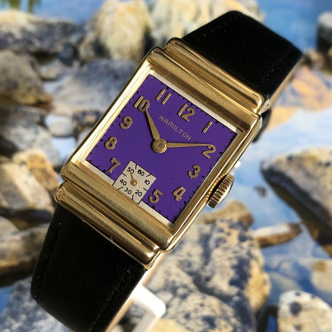 Vintage 1941 Man's Hamilton HAYDEN Stunning Dial Manuel Wind Serviced W ...