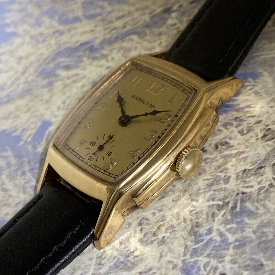 Vintage 1937 Man's Hamilton SCOTT Stunning Dial Hand Wind - Etsy
