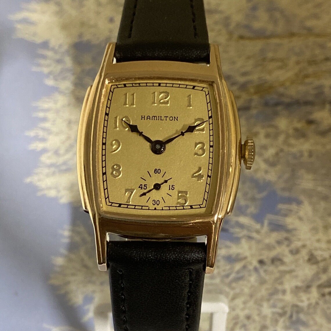 Vintage 1937 Man's Hamilton SCOTT Stunning Dial Hand Wind - Etsy