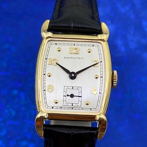 Exquisite Vintage 1949 Man’s HAMILTON GROVER Stunning Dial Fully ...