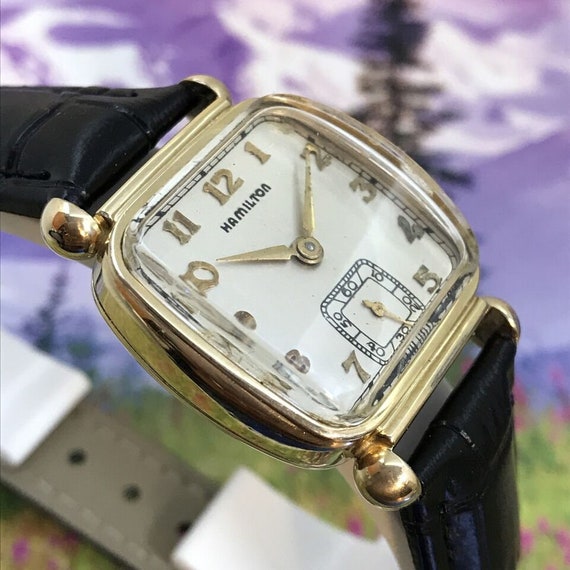 Vintage 1941 Man’s HAMILTON MARTIN Manual Winding Run… - Gem