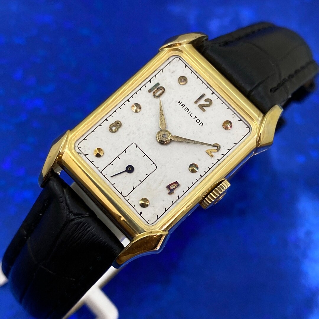 Exquisite 1948 Man’s HAMILTON MILTON off White Dial Fully Serviced ...