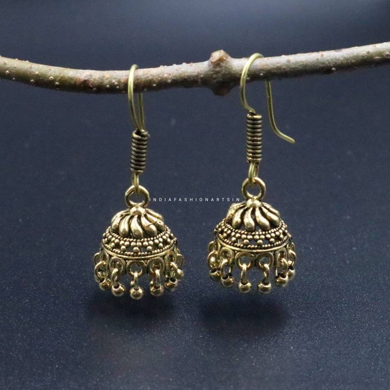Jhumka - Etsy