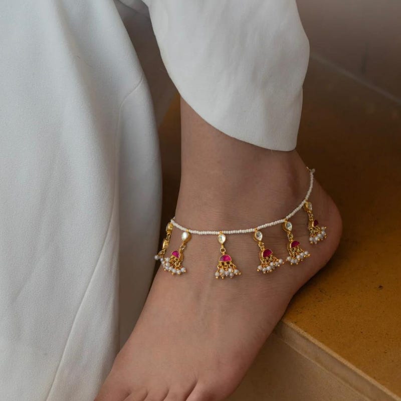 Pakistani Anklets - Etsy UK