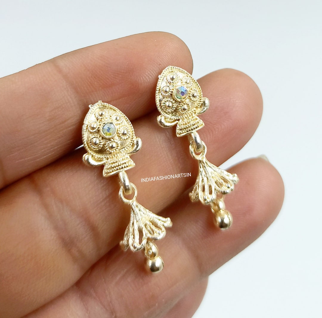 Mini Jhumki Fashion Earrings Small Earrings for Everyday Wear ...