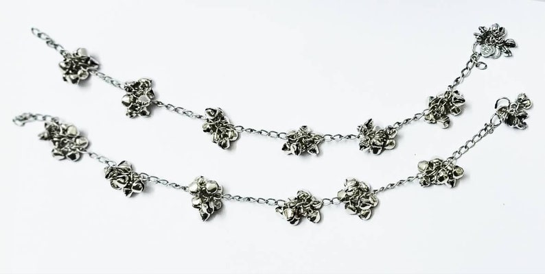 Oxidized Anklets Feet Bracelet Ankle Chain Noisy Sounds | Etsy