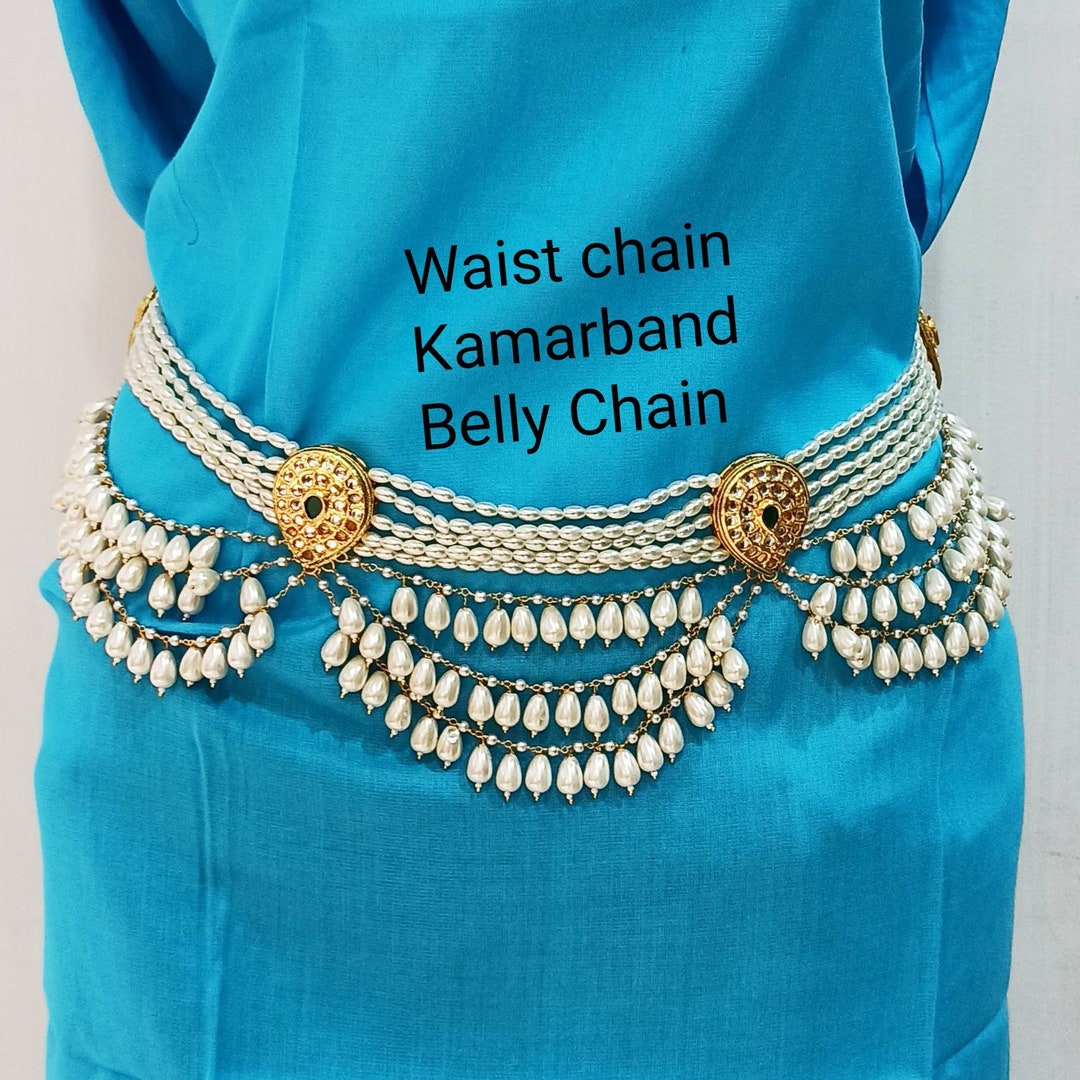 Handmade Indian Traditional Kamarband/waist Handmade Chain/traditional ...