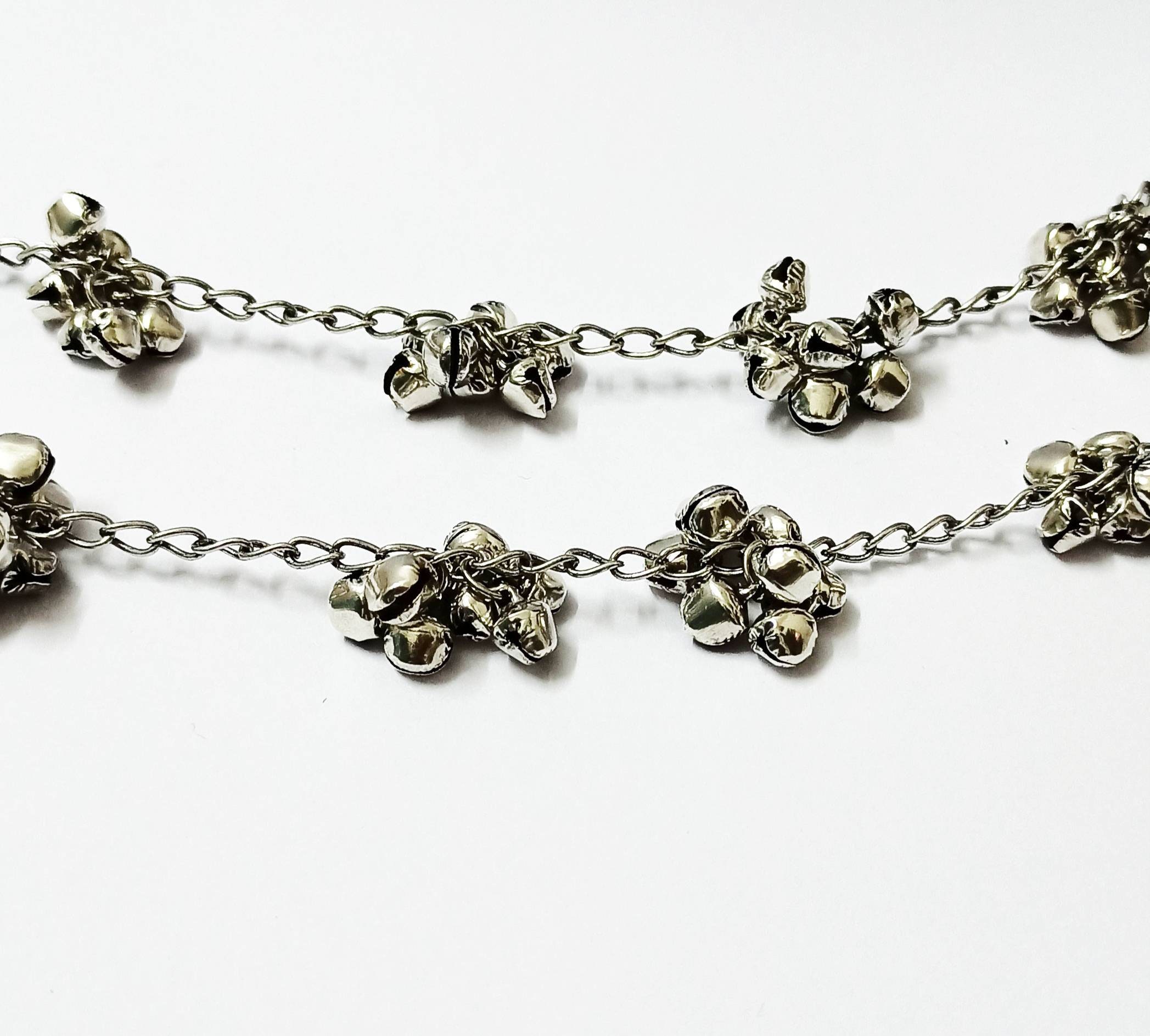 Oxidized Anklets Feet Bracelet Ankle Chain Noisy Sounds | Etsy