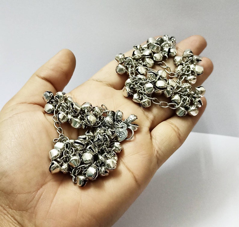 Oxidized Anklets Feet Bracelet Ankle Chain Noisy Sounds | Etsy