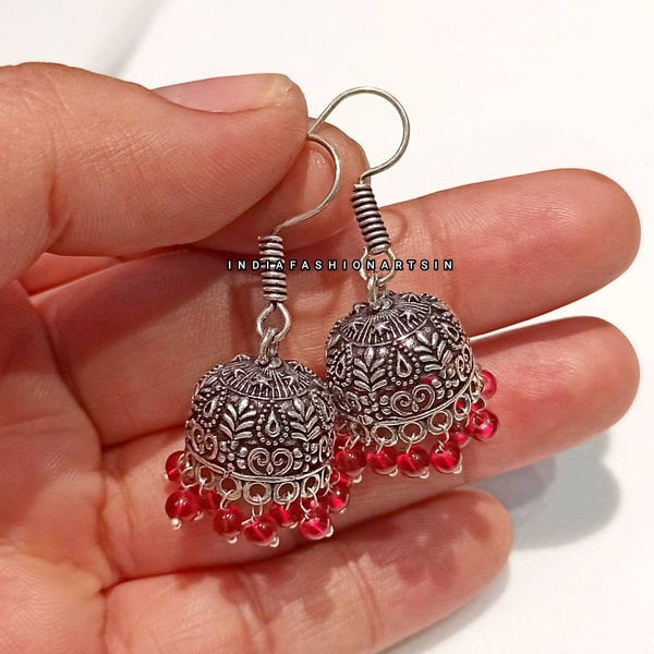 Jhumka Earrings - Etsy