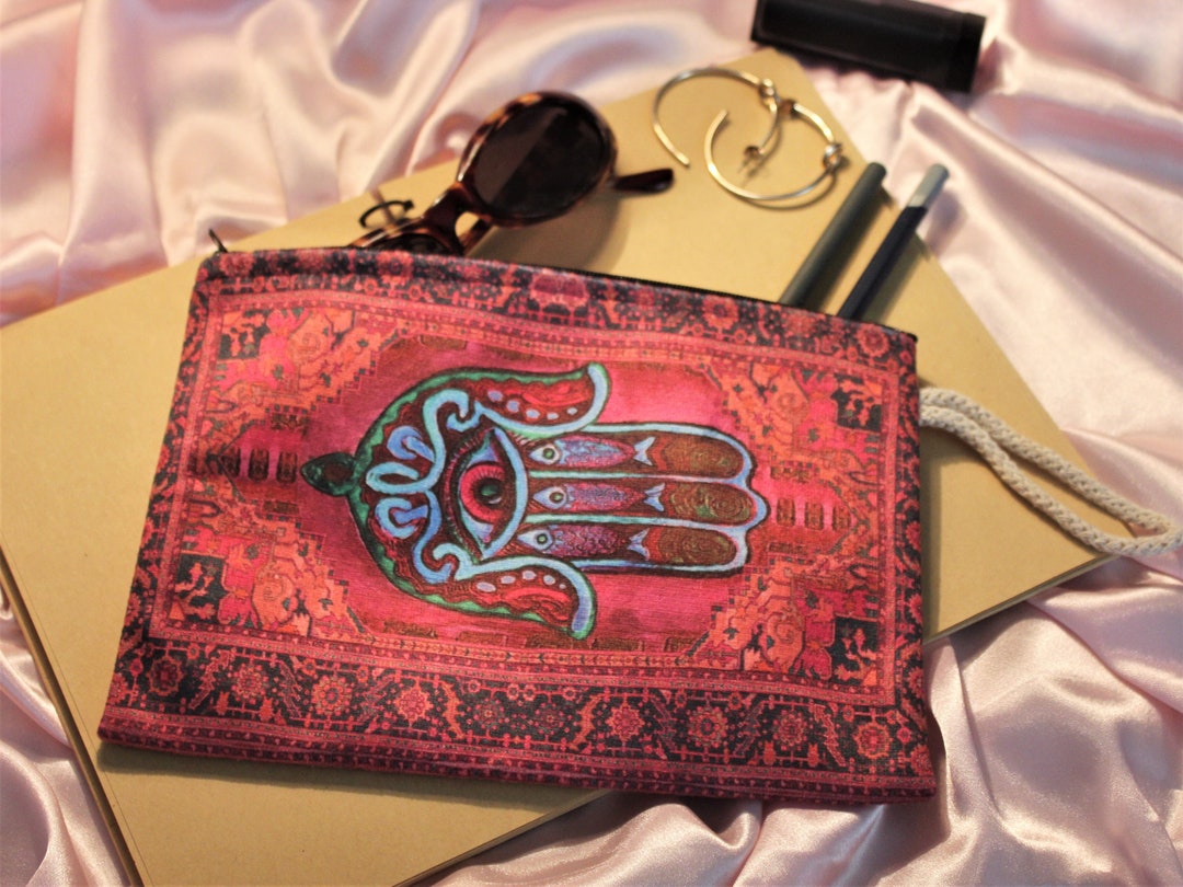 Fatima Hand Ethnic Wallet Coin Purse Pouch Gift Packaging Cosmetic Bag ...