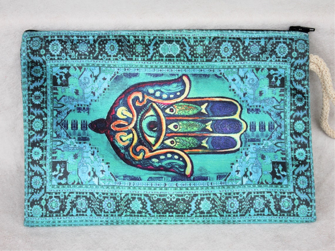 Fatima Hand Ethnic Wallet Coin Purse Pouch Gift Packaging Cosmetic Bag ...