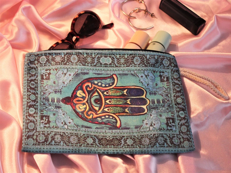 Fatima Hand Ethnic Wallet Coin Purse Pouch Gift Packaging Cosmetic Bag ...