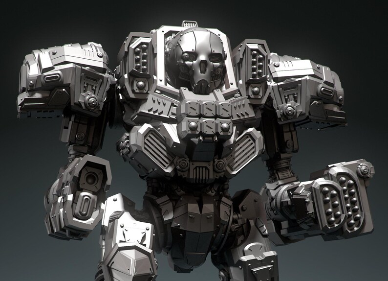 Battletech, Toy, Gift, Video Games, 3D Print Design, Resin Miniature ...