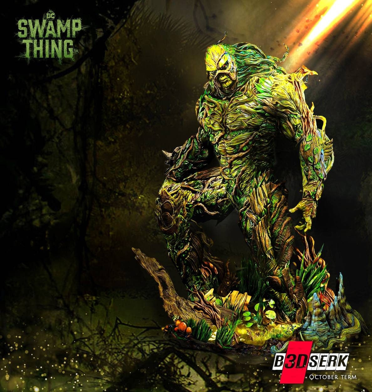 Man Thing Statue