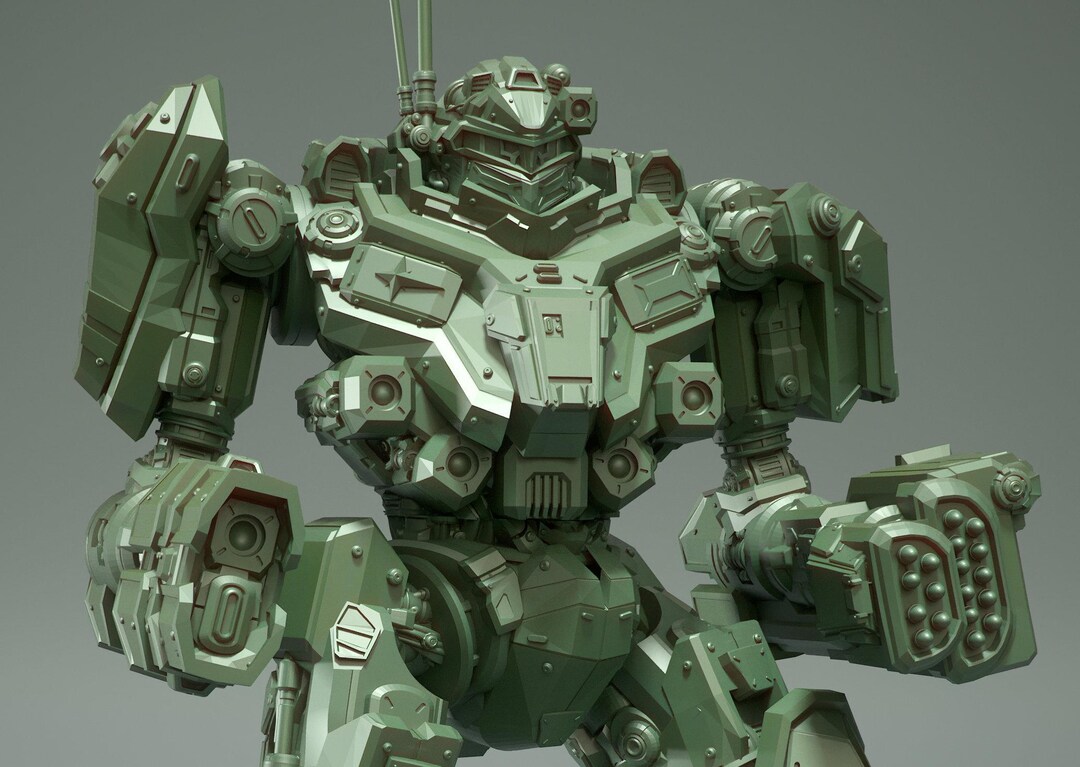 Battletech, Toy, Gift, Video Games, 3D Print Design, Resin Miniature ...