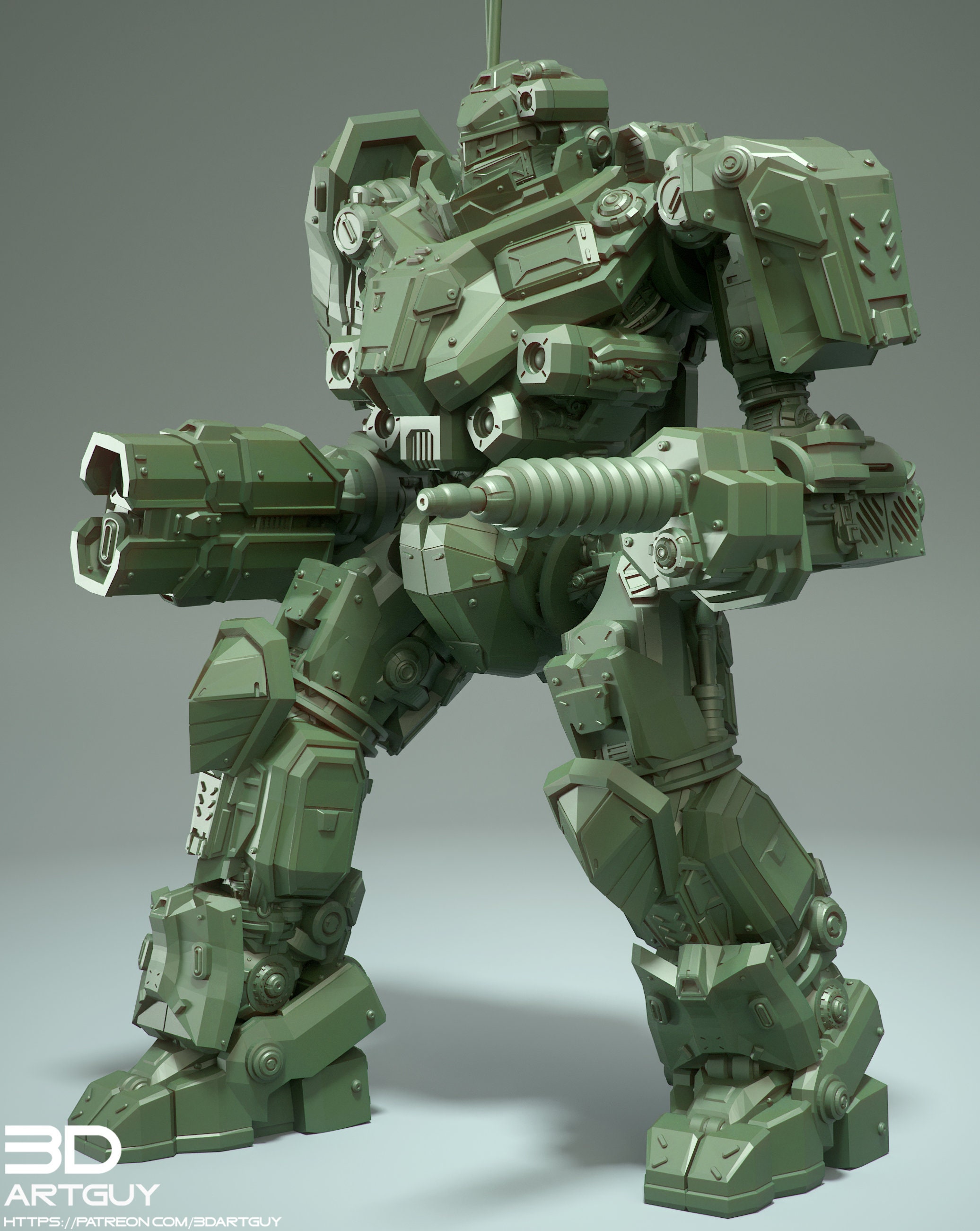 Battletech, Toy, Gift, Video Games, 3D Print Design, Resin Miniature ...