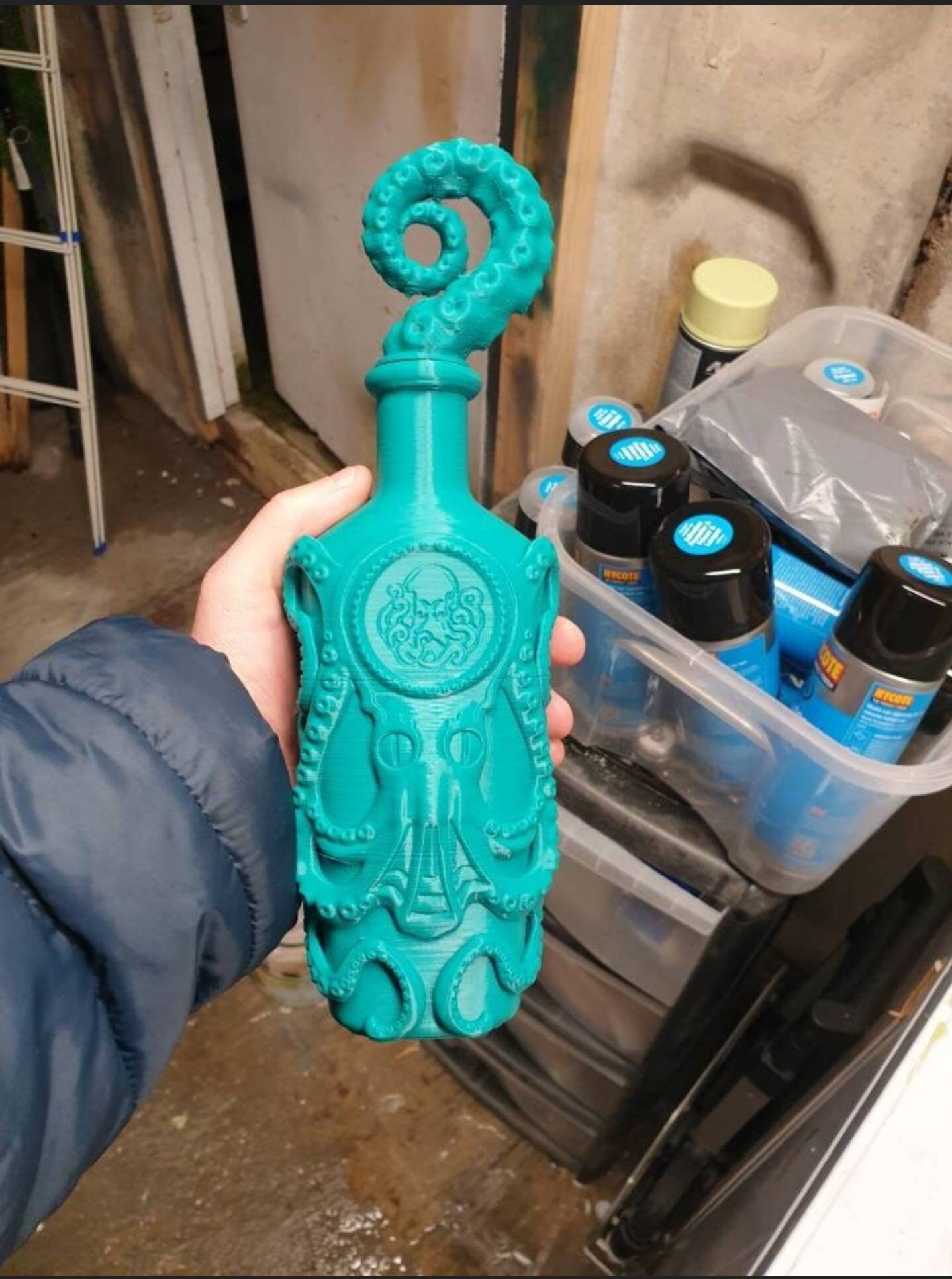 Bioshock Charge Bottle Prop... Wash Away Your Enemies/ Video Game Prop ...