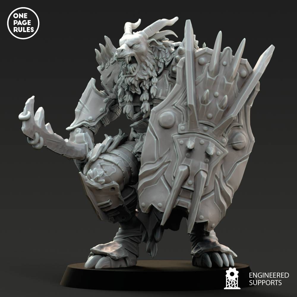 Ravager Warrior Riding Wurms 3D Printed Resin Miniature Dungeons and ...