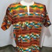 Kojo-african Clothing, Blue With Sliver Embroidery Wear,embroidery ...