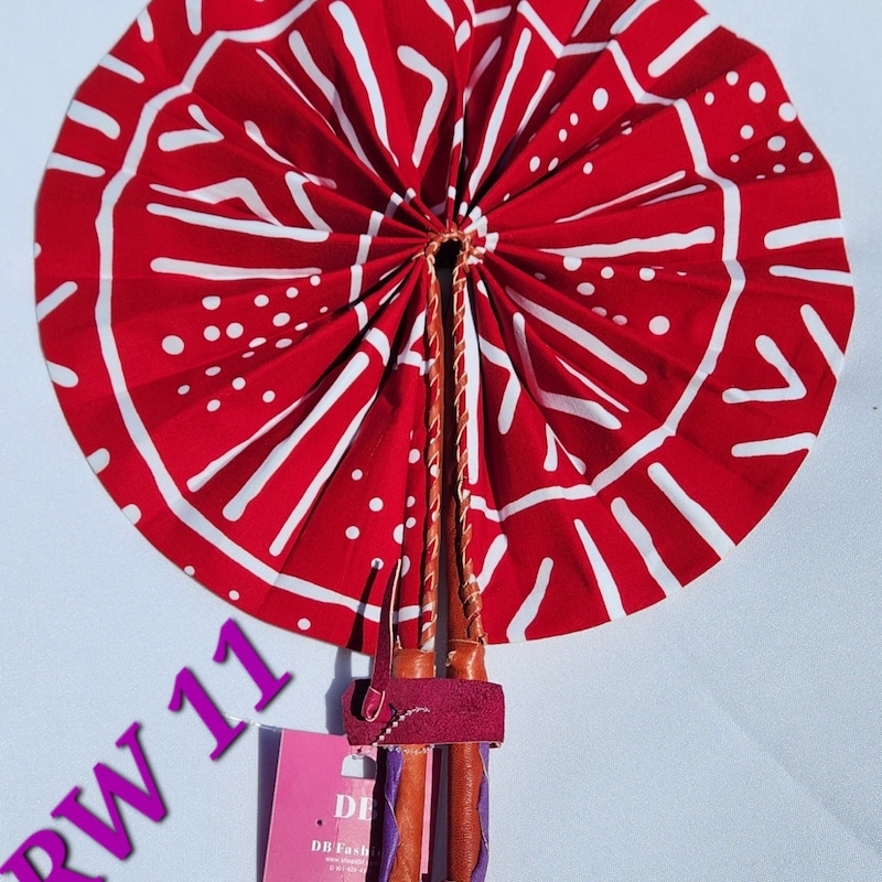 Ankara Fabric Red - Etsy