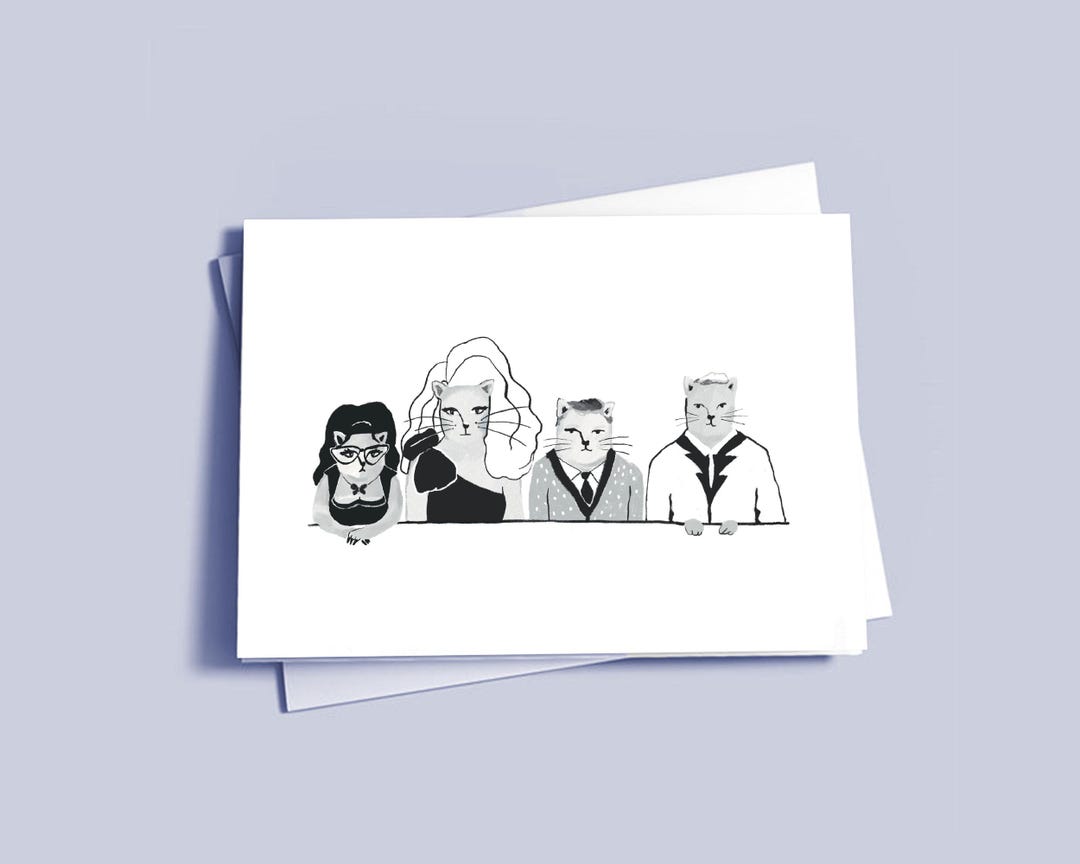 Rupaul's Drag Race Judges as Cats A6 Card - Birthday Christmas Card - Etsy