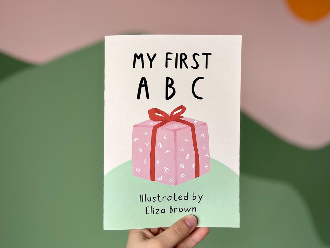 My First ABC Book Alphabet Booklet Baby First Words Toddler A5 Kids ...