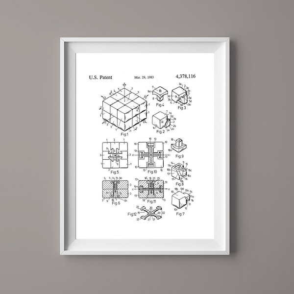 Cube Art - Etsy