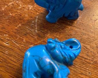 Turquoise Elephant - Etsy